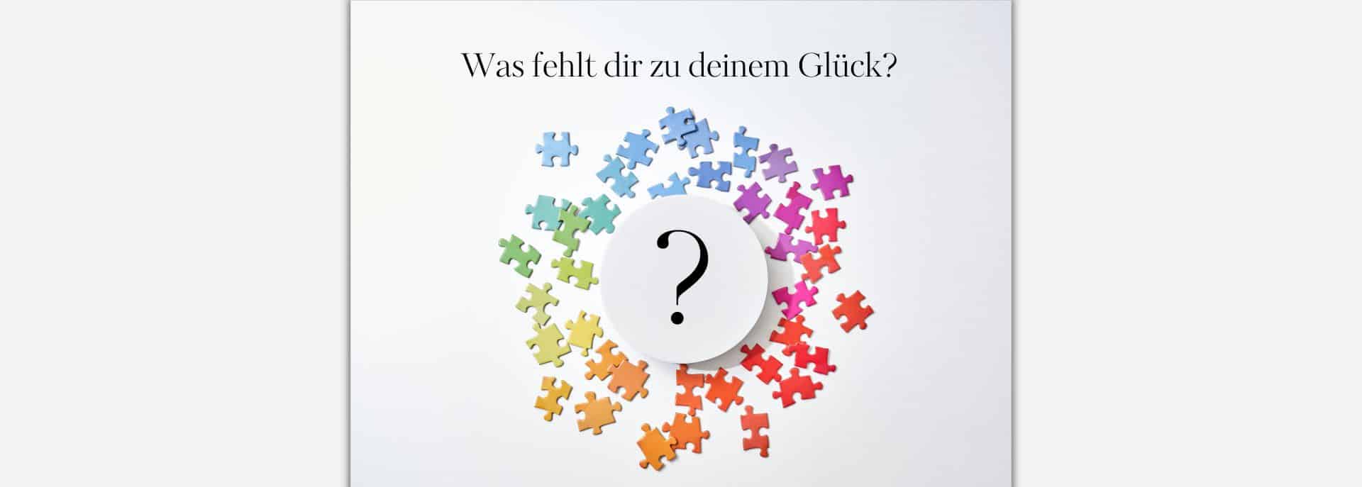 Glück und Erfüllung ... wenn eines fehlt, dann fehlt uns was. - BaZi ...